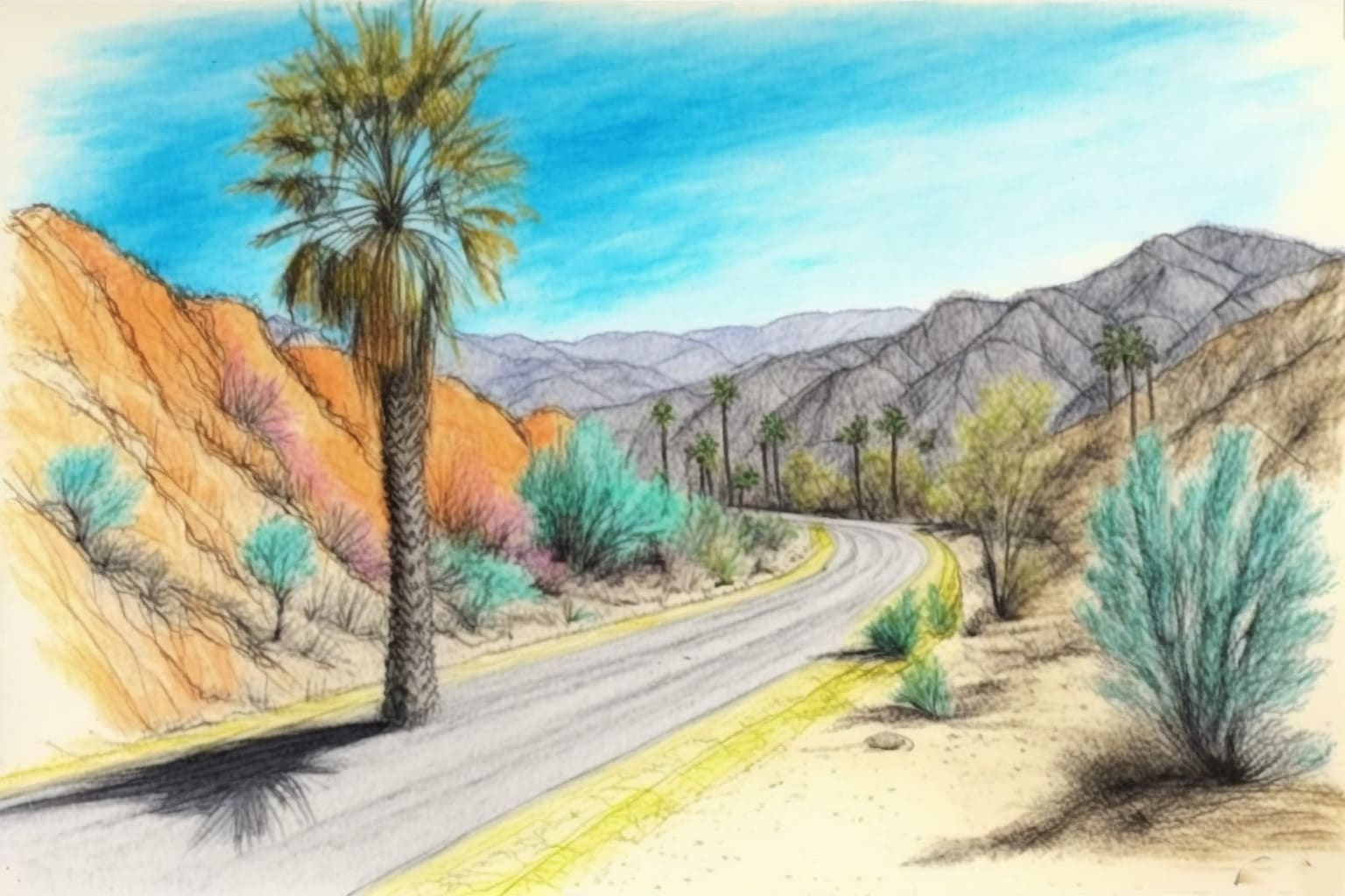 California in April | Dorothy Rich