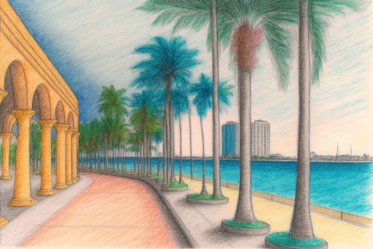 Miami in April | Dorothy Rich